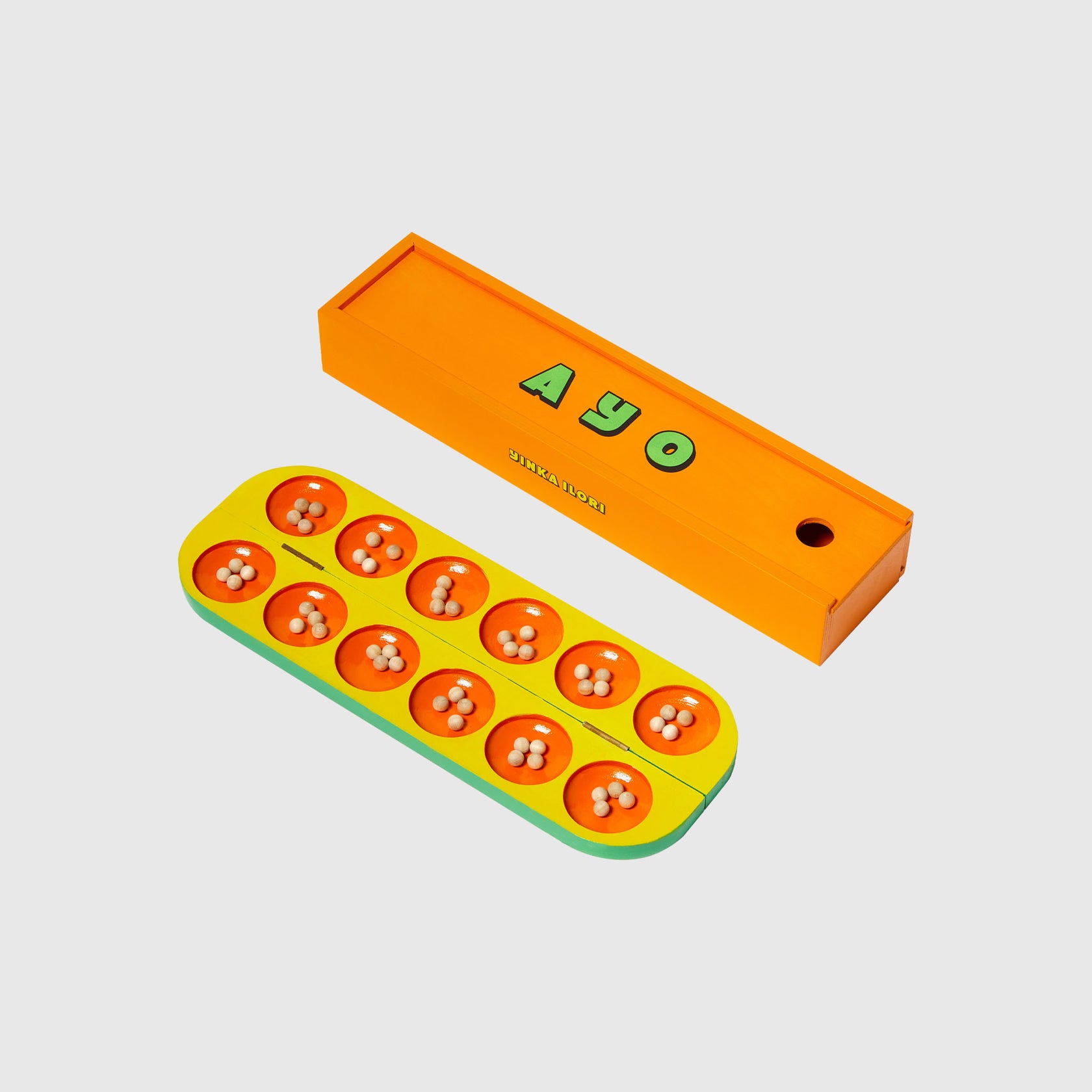 AYO GAME Orange/Yellow | Yinka Ilori Objects