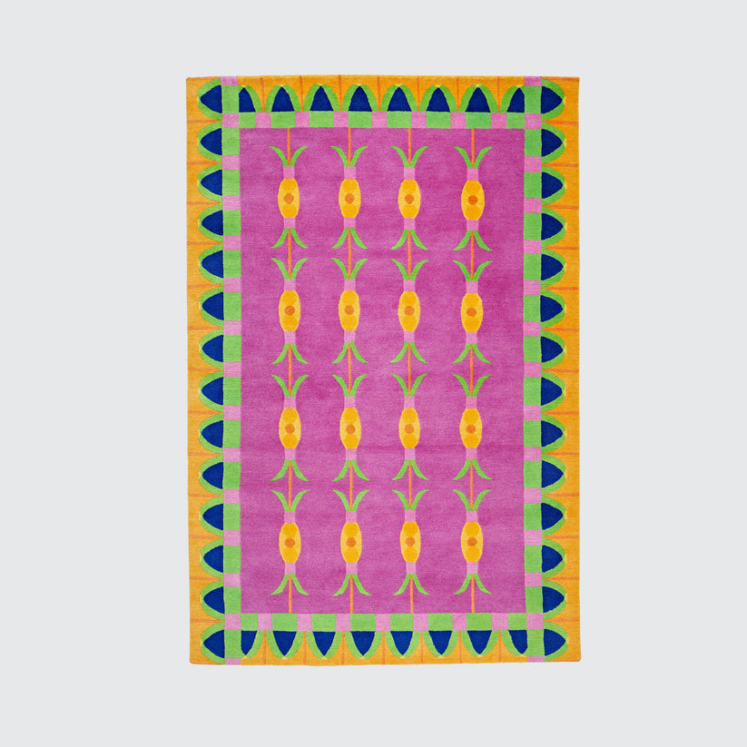 OPE Rug | Hand-woven wool rug | Yinka Ilori Objects